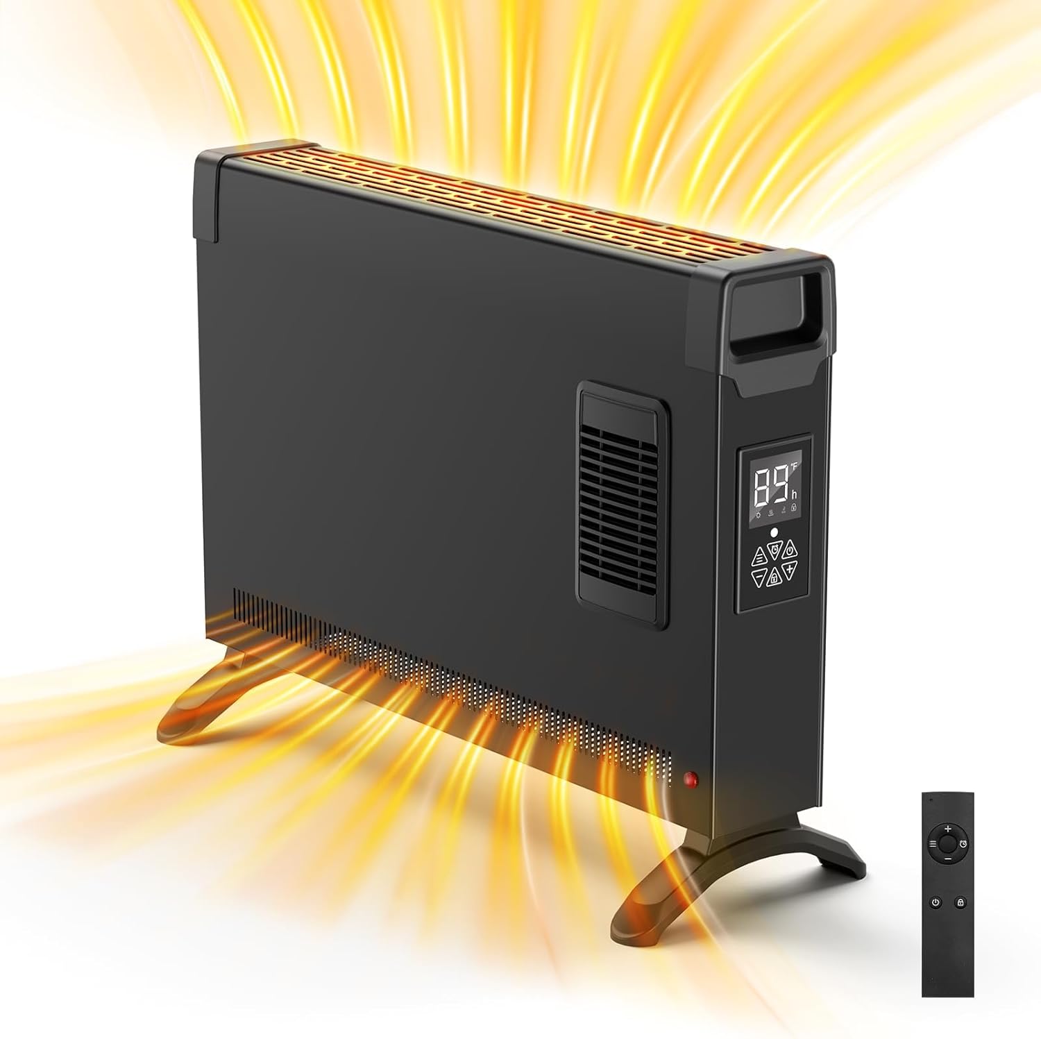 1500W Convection Panel Heater: Quick Heat, Remote Control – GearMustHave