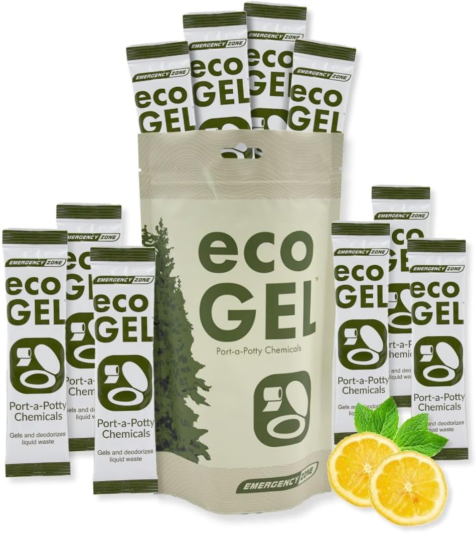 Eco Gel Port-a-Potty Chemicals - Waste Gelling Power – GearMustHave