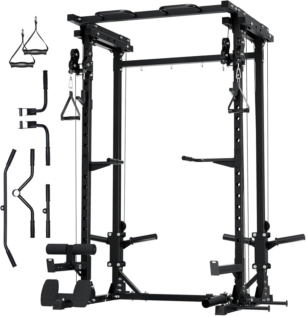 Review MAJOR FITNESS Power Cage - Ultimate Home Gym Rack – GearMustHave