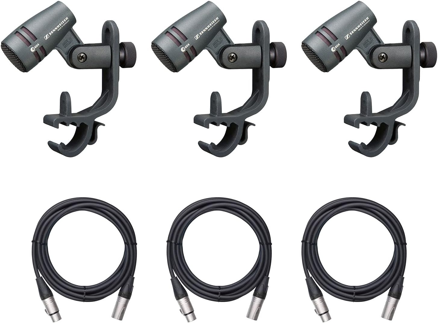 Professional Sound Trio: Sennheiser E604 Microphone Kit – GearMustHave