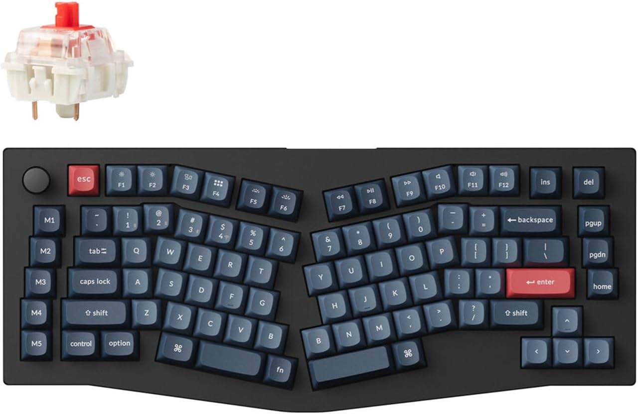 Keychron V10 Max: Ergo Wireless RGB Keyboard – GearMustHave