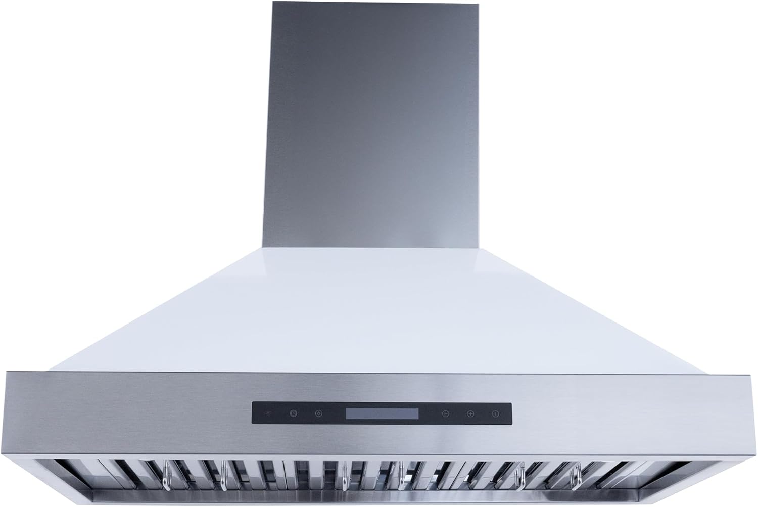 Proline Power 600 CFM White Range Hood: LCD Touch, 4 Speeds – GearMustHave