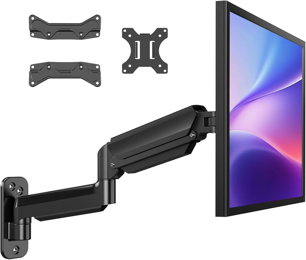 HUANUO Full Motion Gas Spring Wall Mount for 22-35 Screens! – GearMustHave