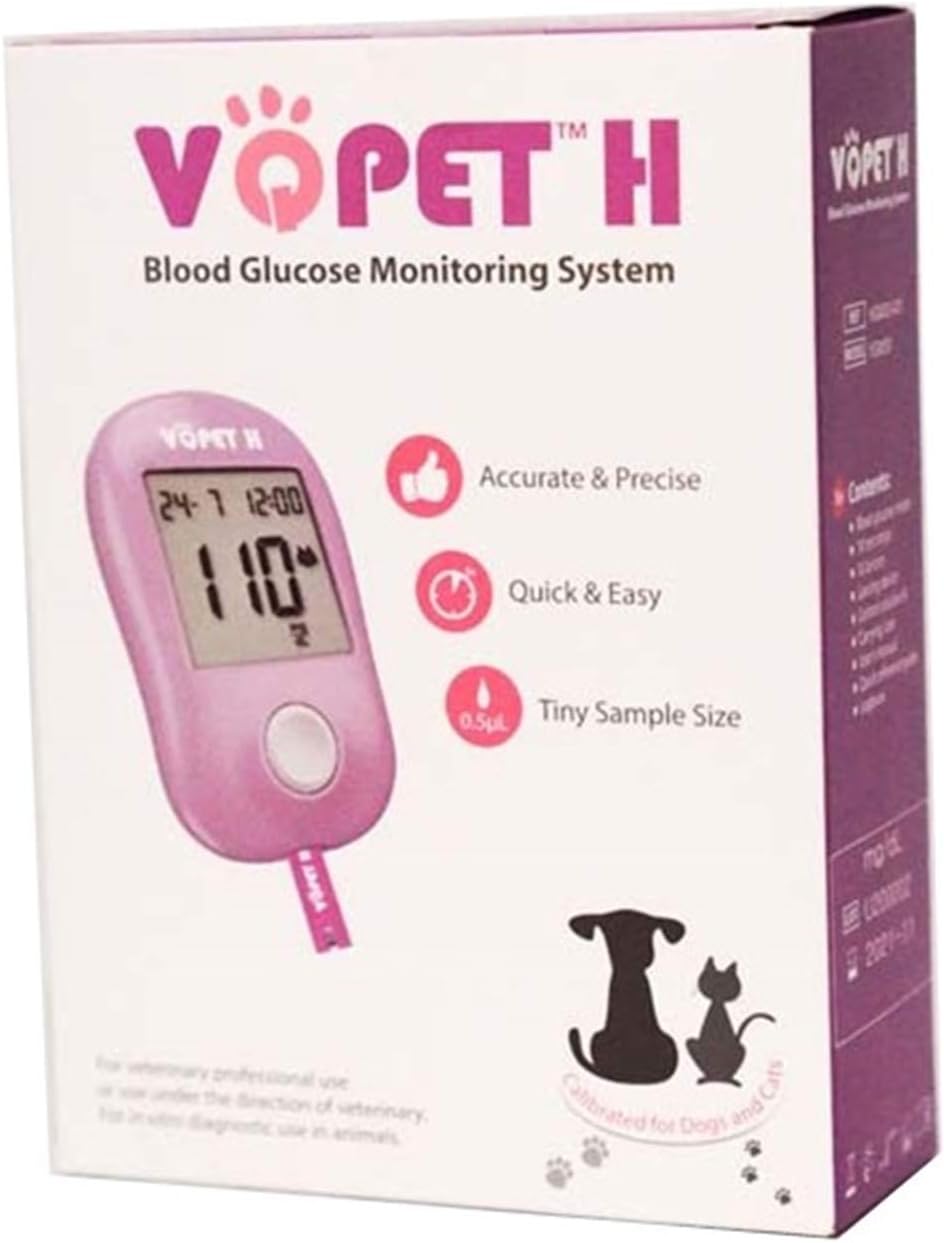 Vet-approved Pet Blood Glucose Starter Kit: VQPET H – GearMustHave