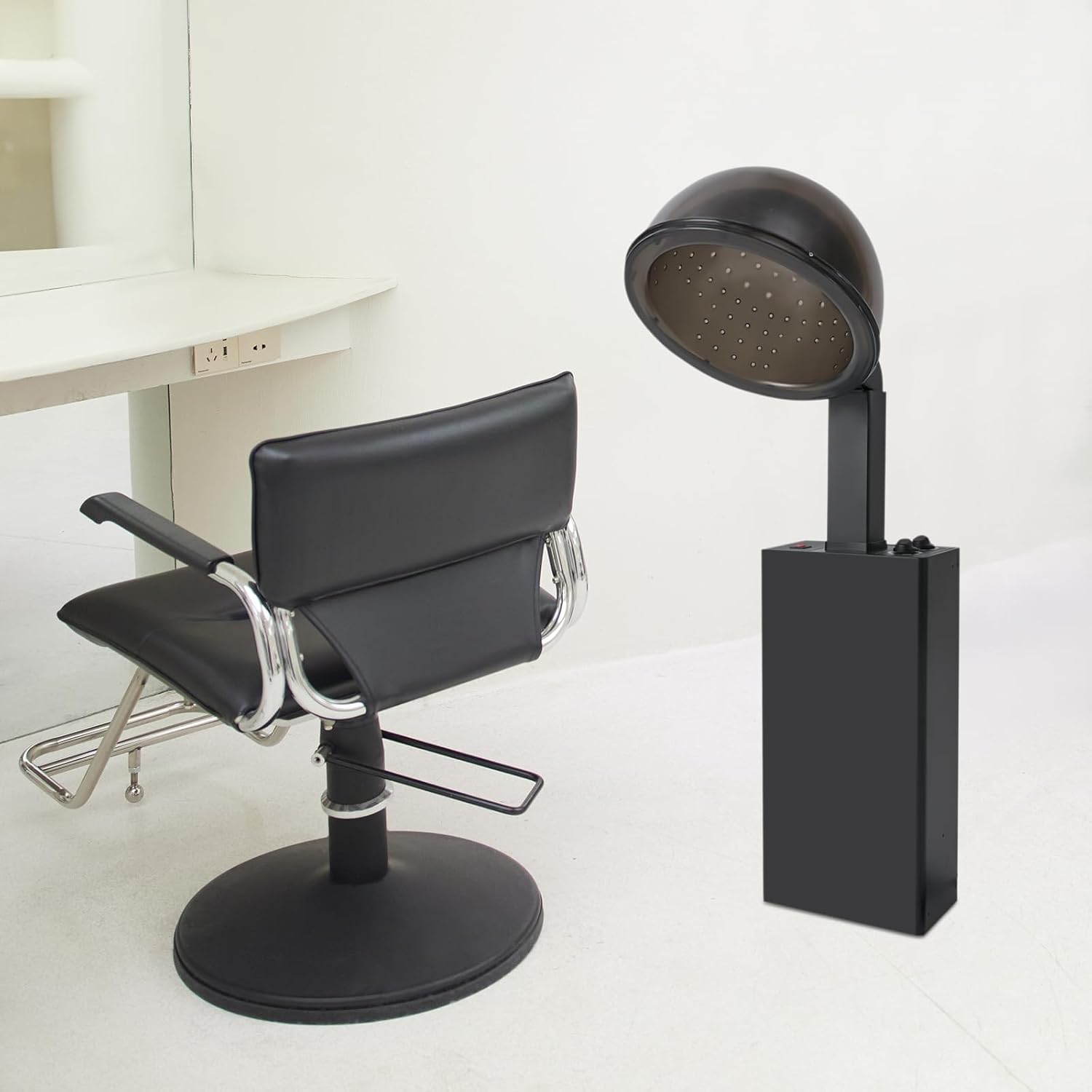 Professional Salon Hooded Hair Dryer: Adjustable & Timer – GearMustHave