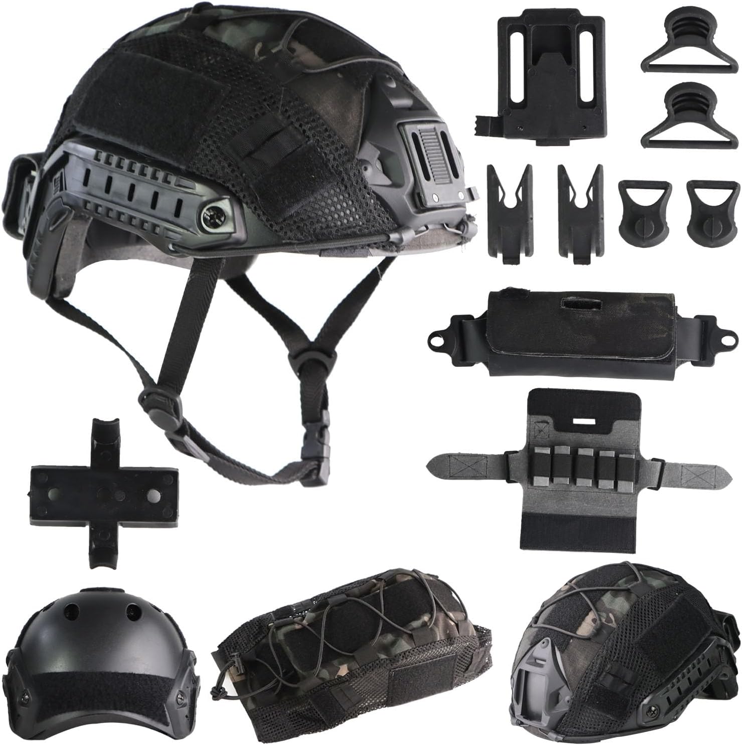 Adjustable Tactical Helmet - Booiu Airsoft Protection – GearMustHave