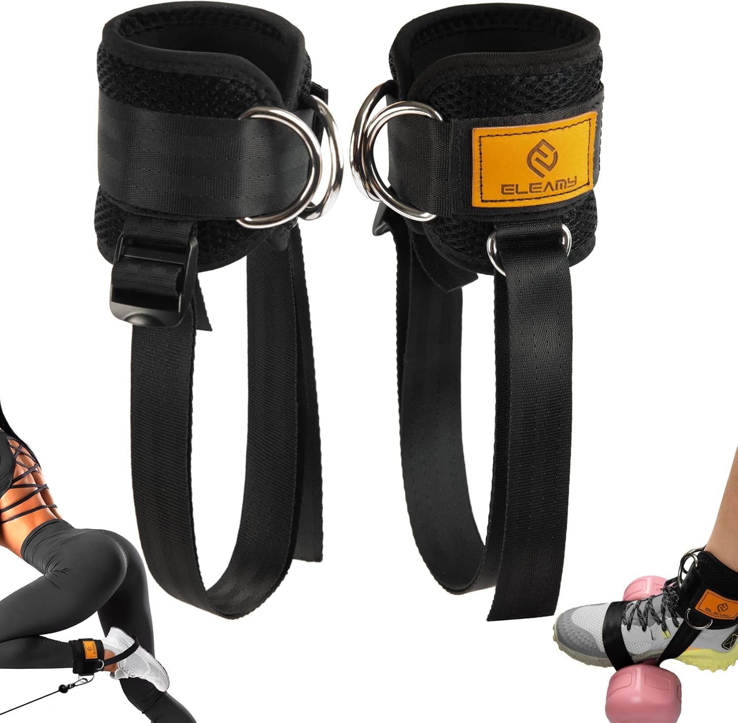 Adjustable Ankle Straps for Dumbbells - Maximum Comfort – GearMustHave
