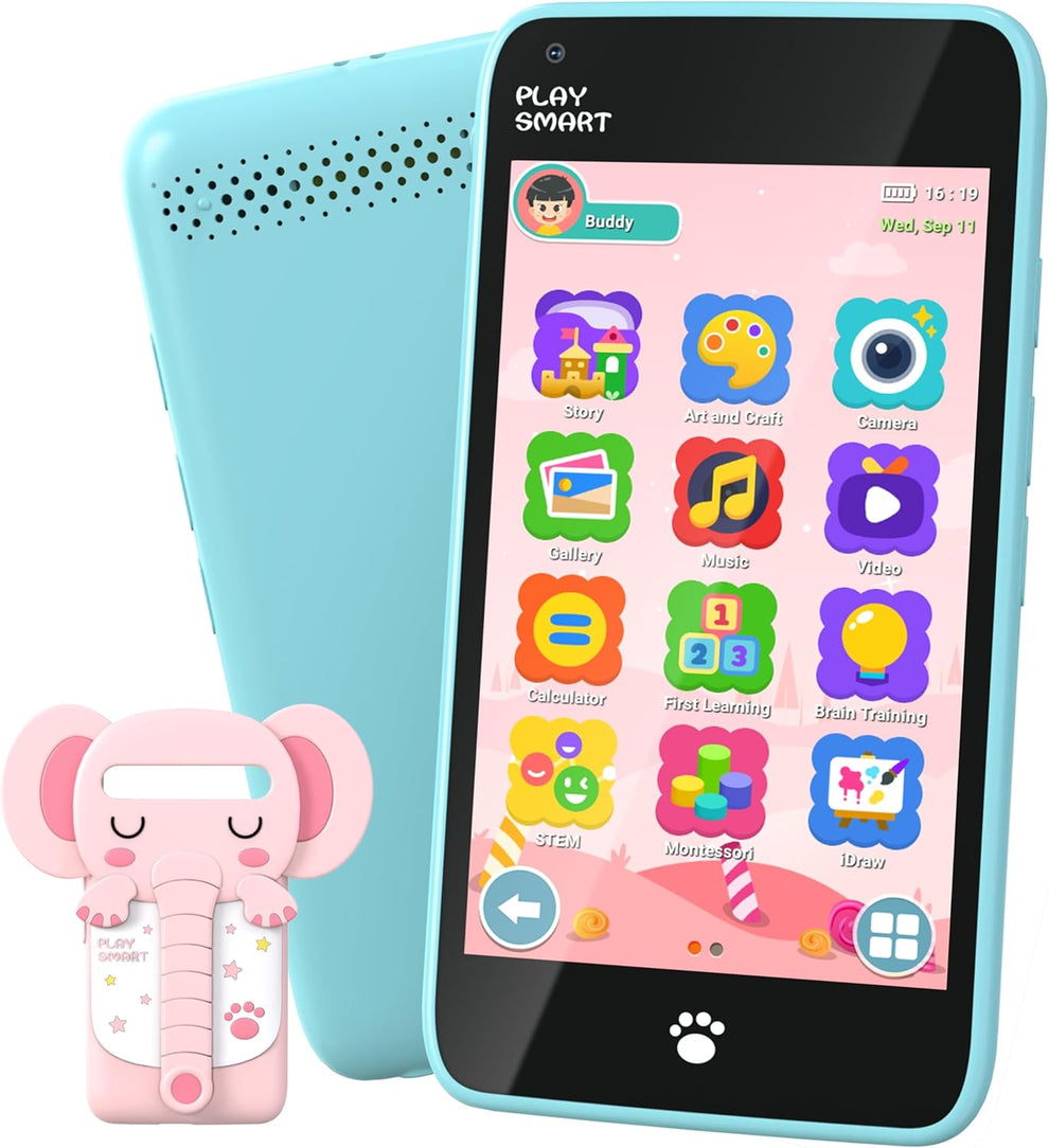 Interactive Kids Smart Phone | Learning Toy with Camera & Games ...