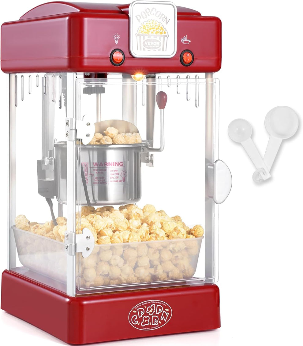 VEVOR 300W Popcorn Maker - Movie Theater Style – GearMustHave