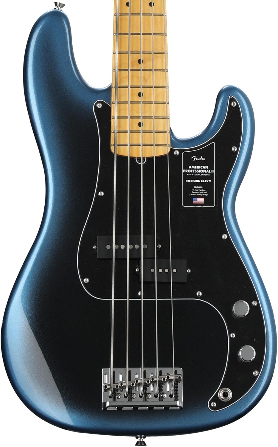 Fender American Pro II 5-String Precision Bass - Deep Tones – GearMustHave