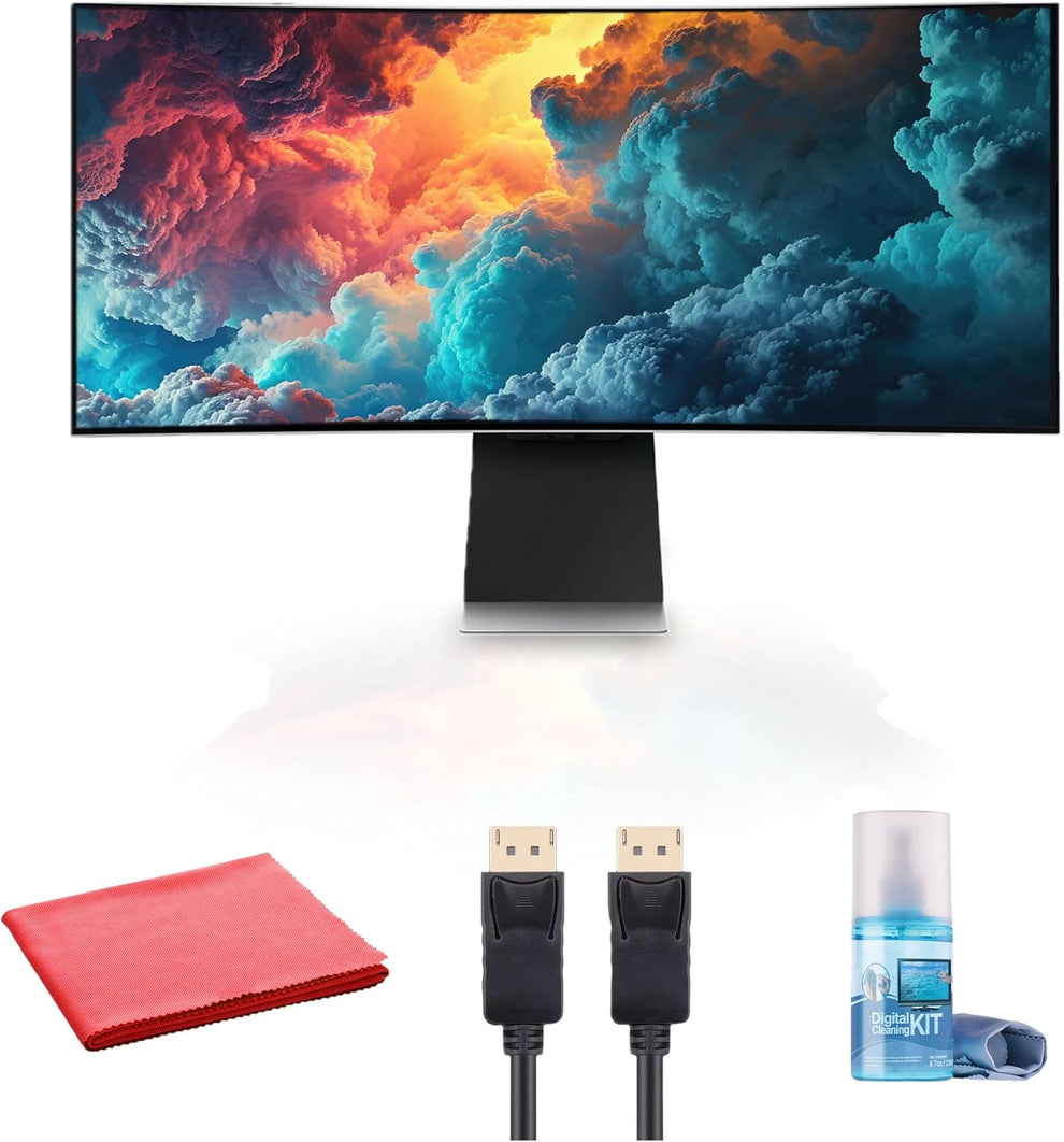 SAMSUNG Odyssey G8 34'' Curved Ultrawide Gaming Monitor Bundle ...
