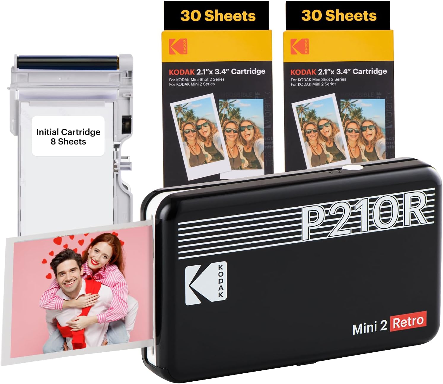 KODAK Mini 2 Retro Photo Printer Bundle – GearMustHave