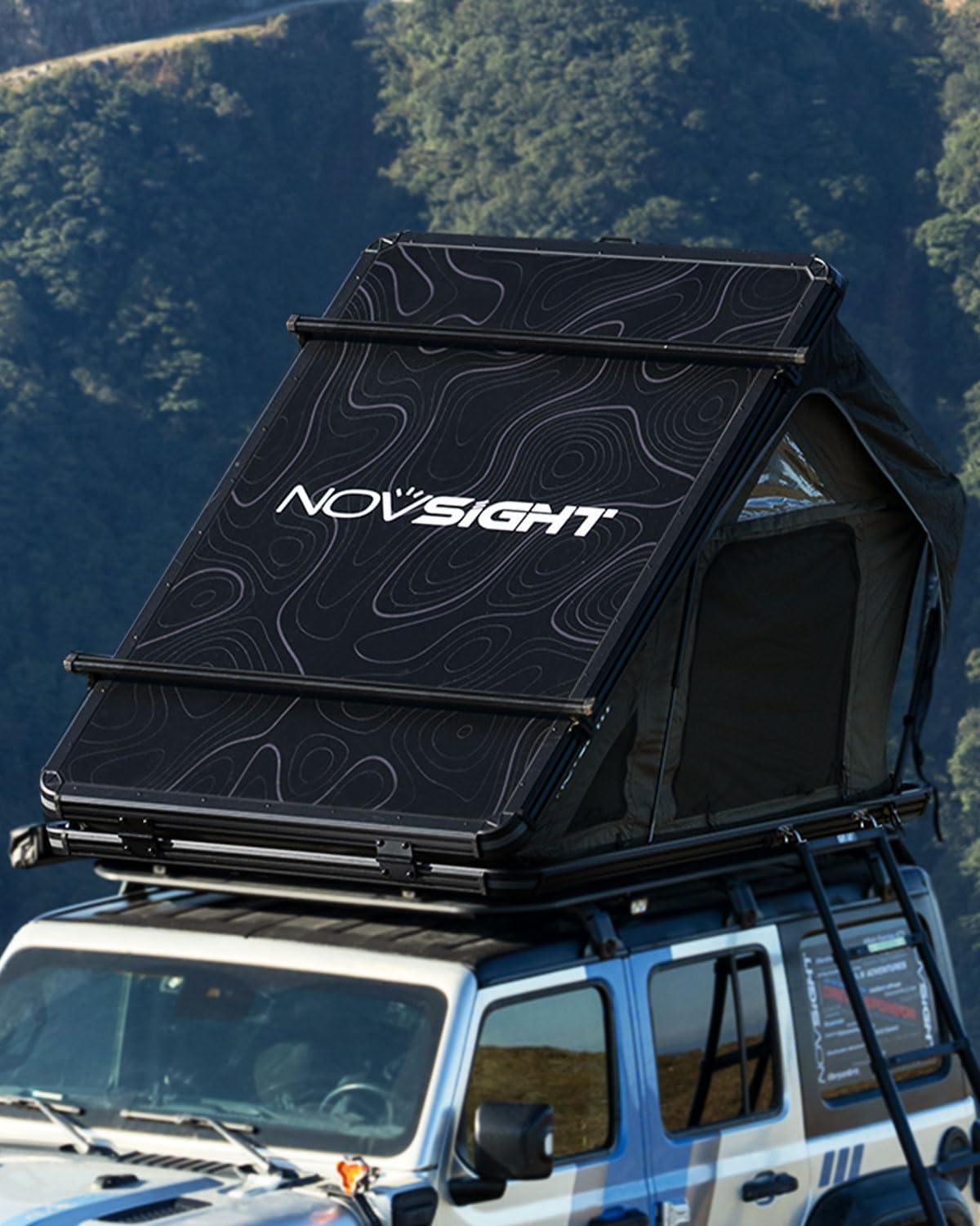 NOVSIGHT Hardshell Rooftop Tent: Level 7 Wind Tested – GearMustHave