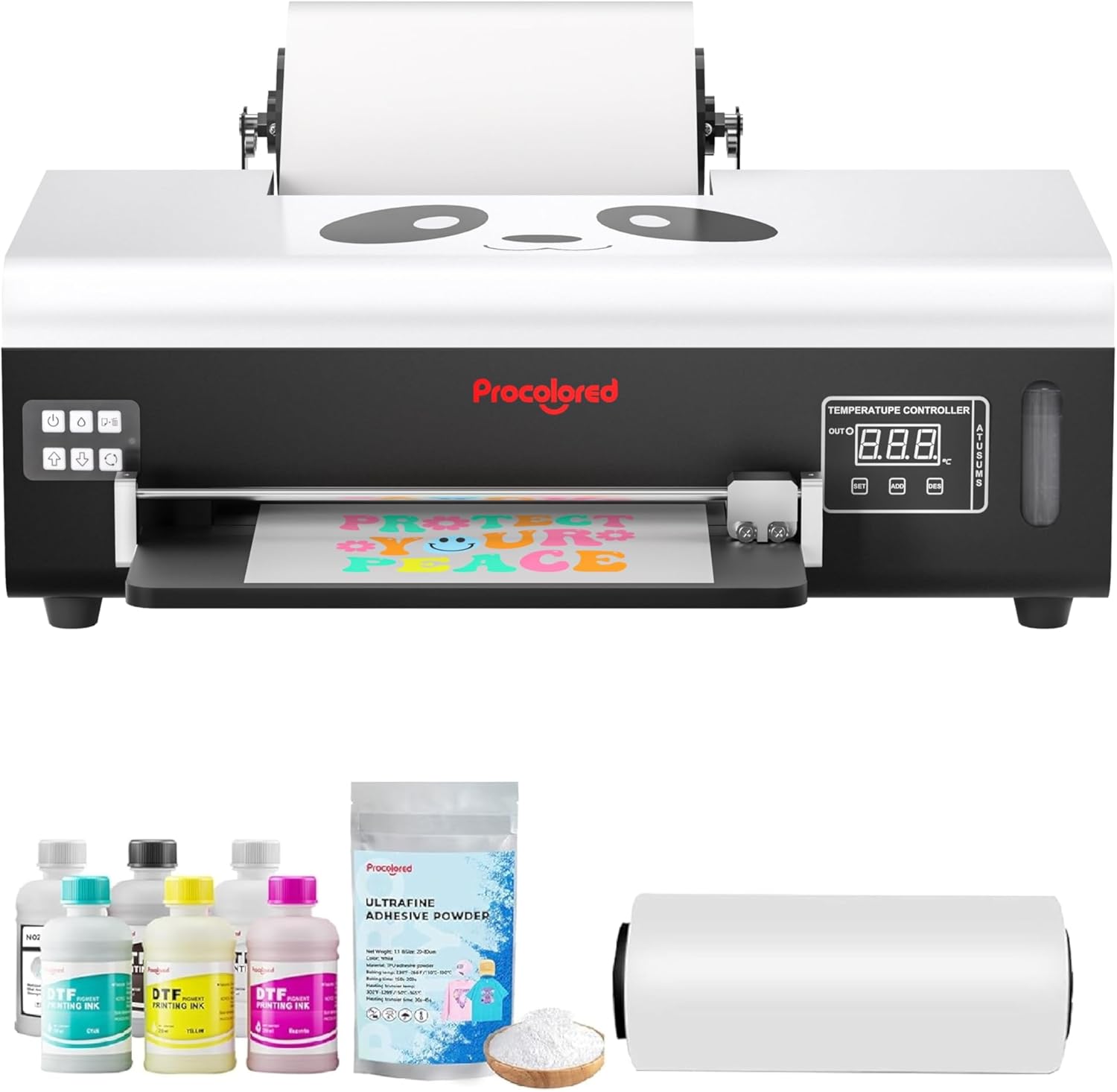 Procolored DTF Printer: White Ink Circulation, Roll Feeder – GearMustHave