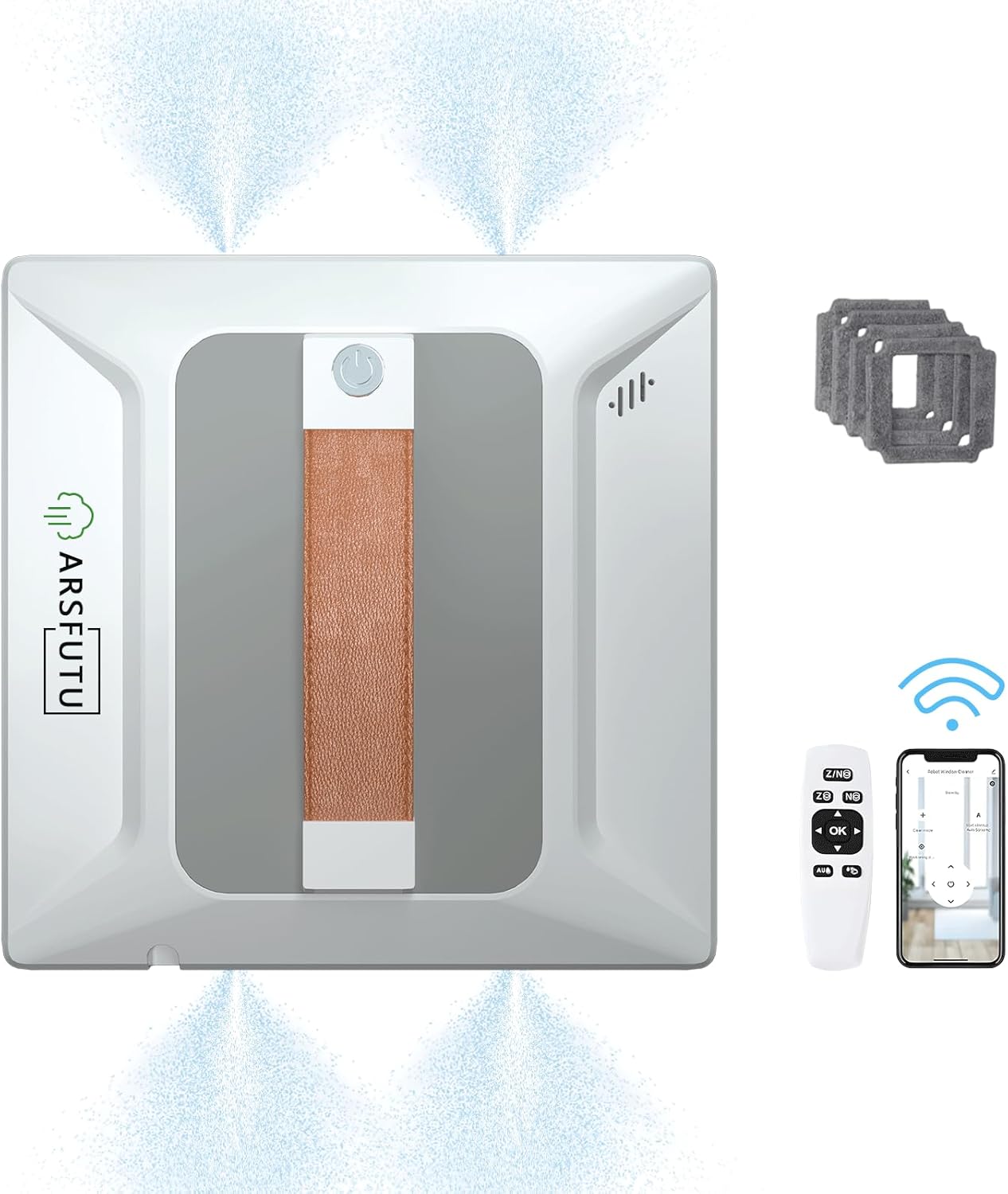 Automatic Water Spray Window Cleaner with Edge Detection – GearMustHave