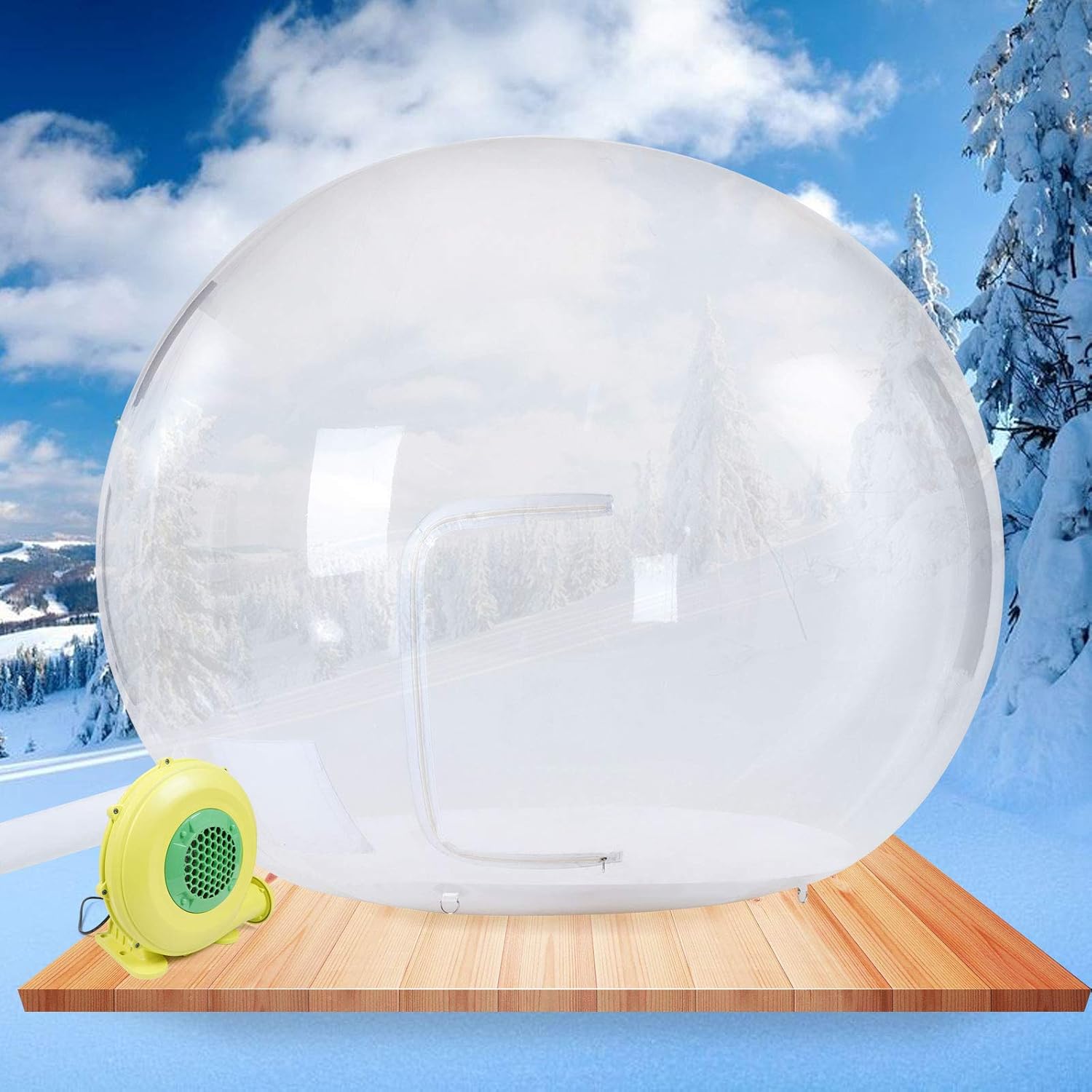 Transparent Bubble Igloo Tent: Ultimate Backyard Fun! – GearMustHave