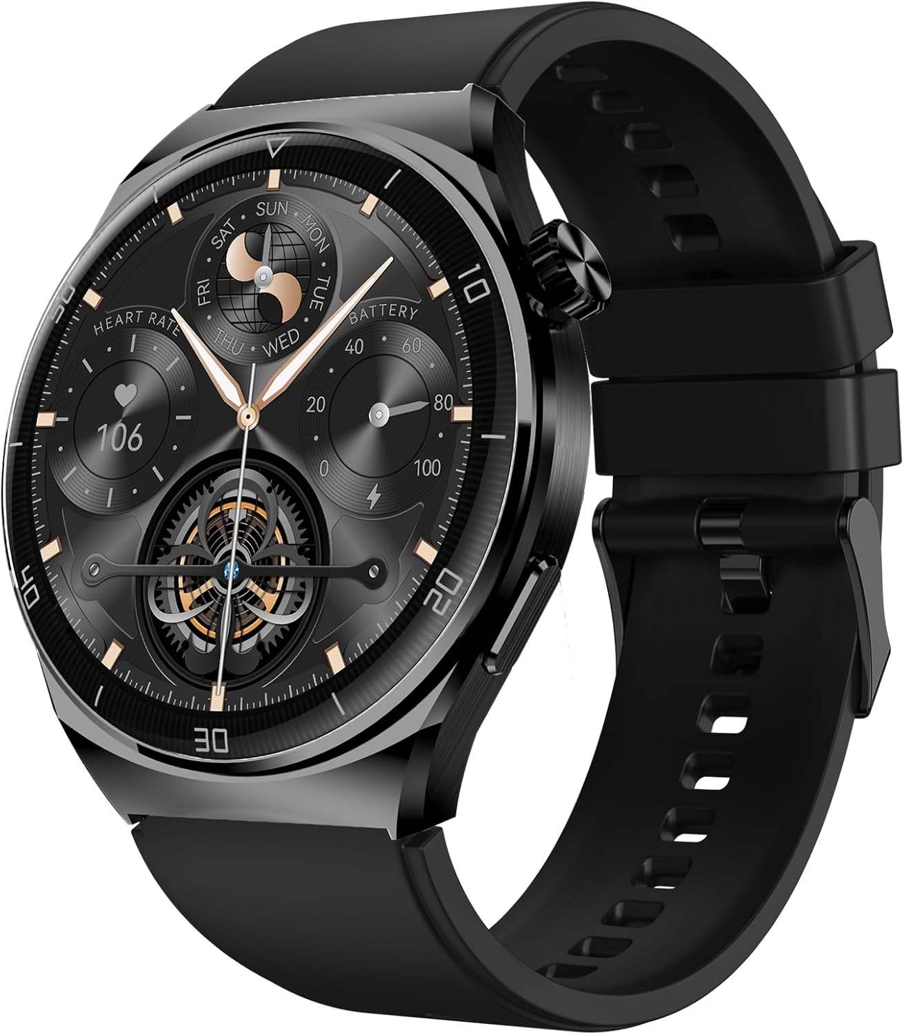 WSQ AMOLED Smartwatch: Track Fitness & Health! – GearMustHave