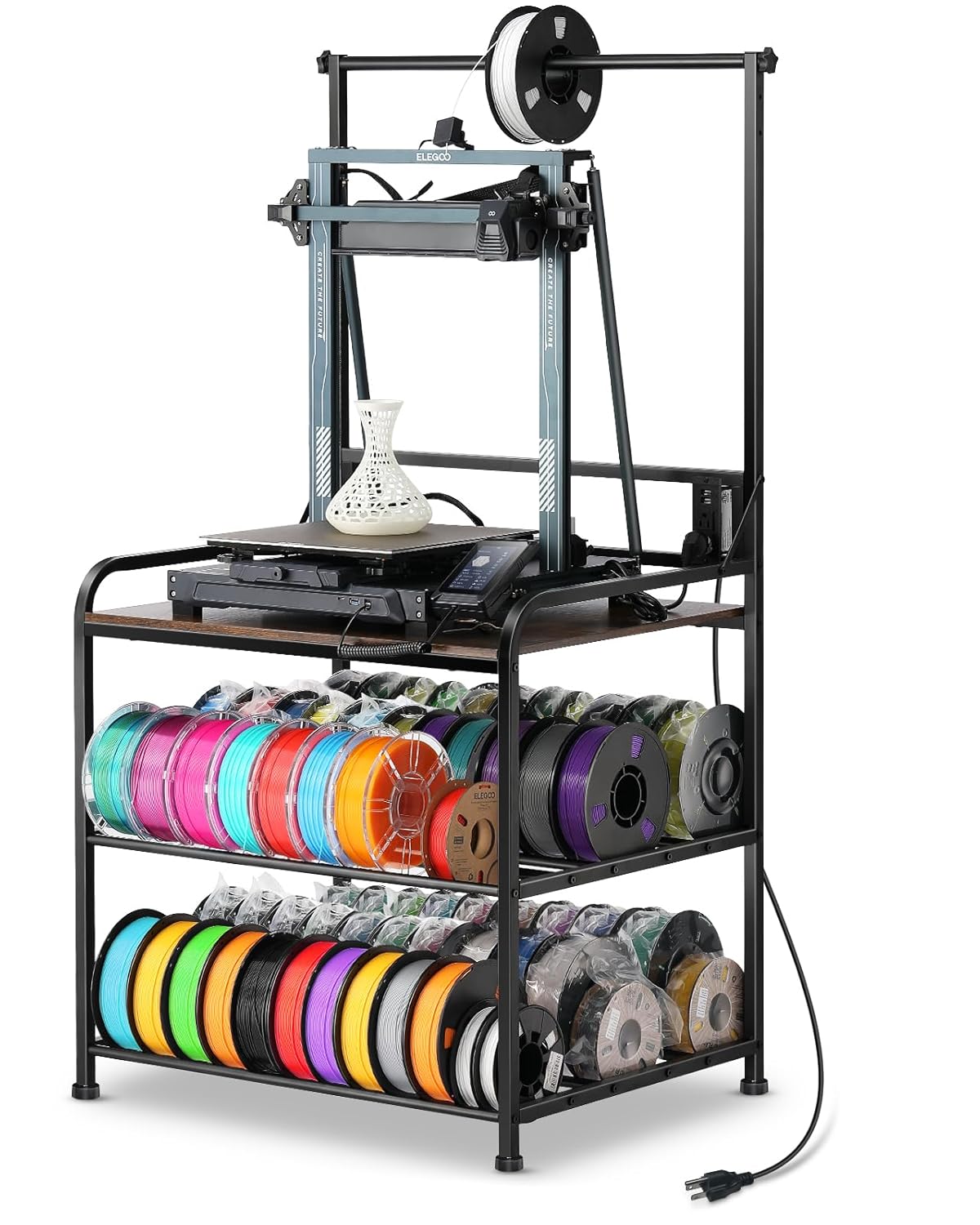 3D Printer Filament Rack - Organize & Roll with AHOWPD – GearMustHave