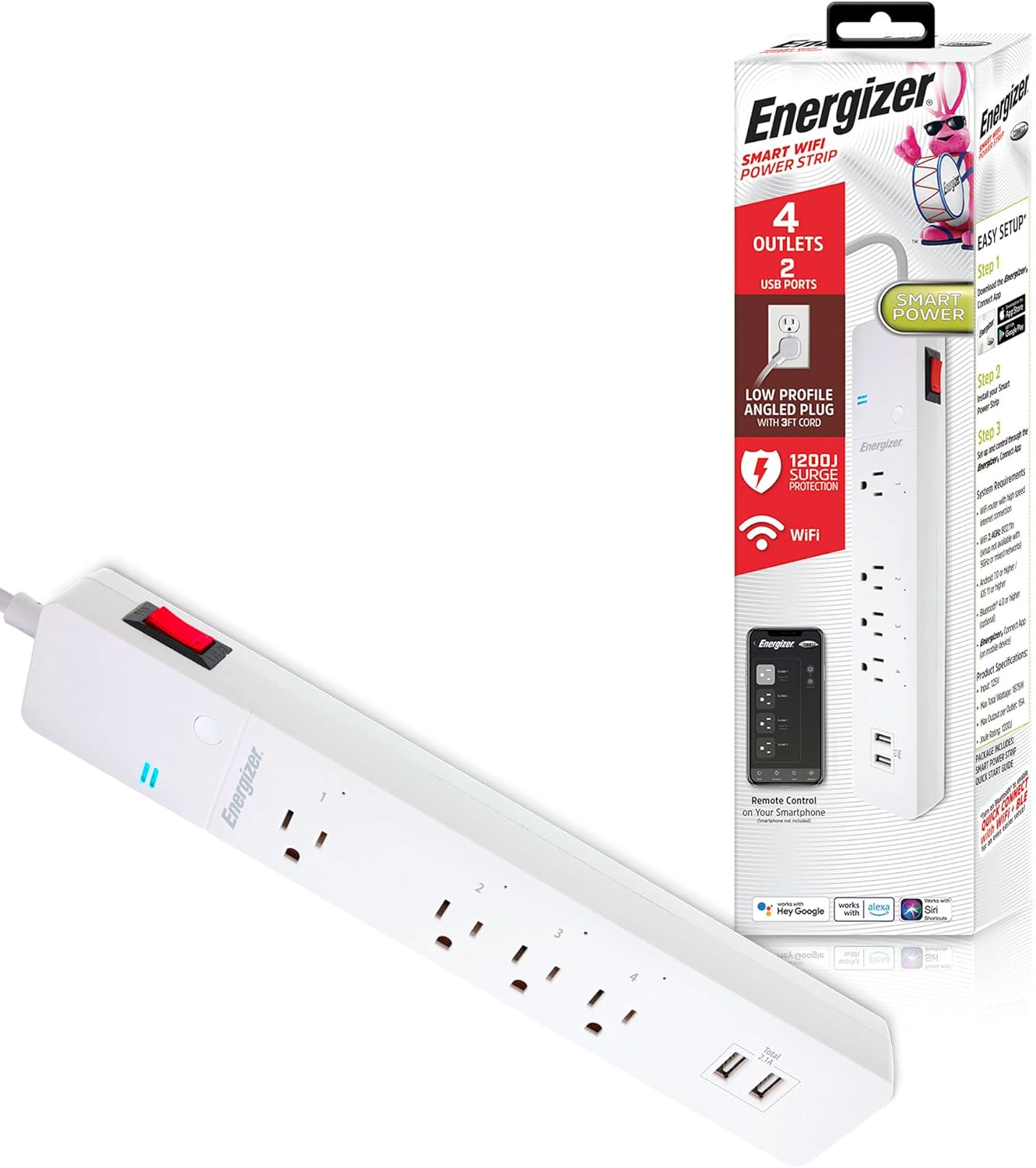 Power up 4 Devices with Energizer Smart Strip – GearMustHave