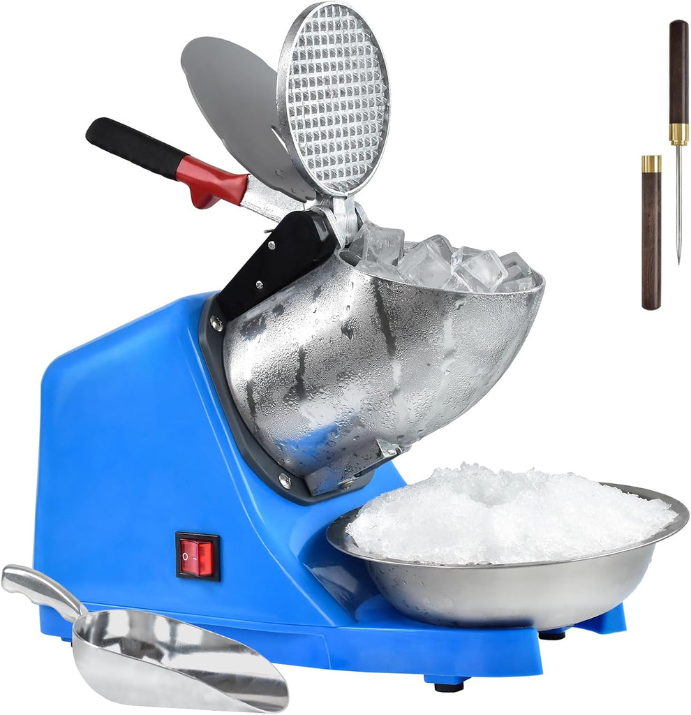 ROEDEER Electric Shaved Ice Machine - Fast Ice Crushing, Splash Proof ...