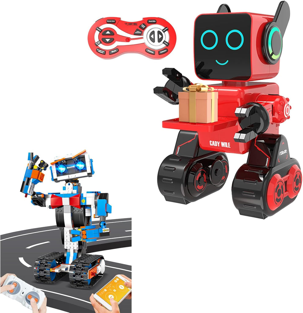 HBUDS Rechargeable RC Robot: Educational STEM Toy – GearMustHave