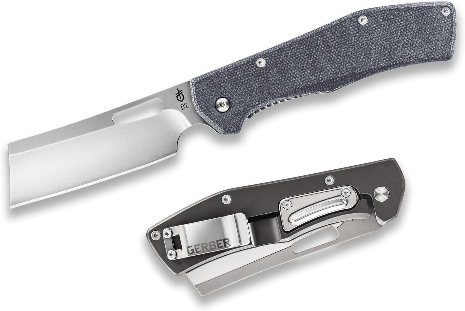 Gerber Flatiron Cleaver Knife - EDC Tactical Blade – GearMustHave