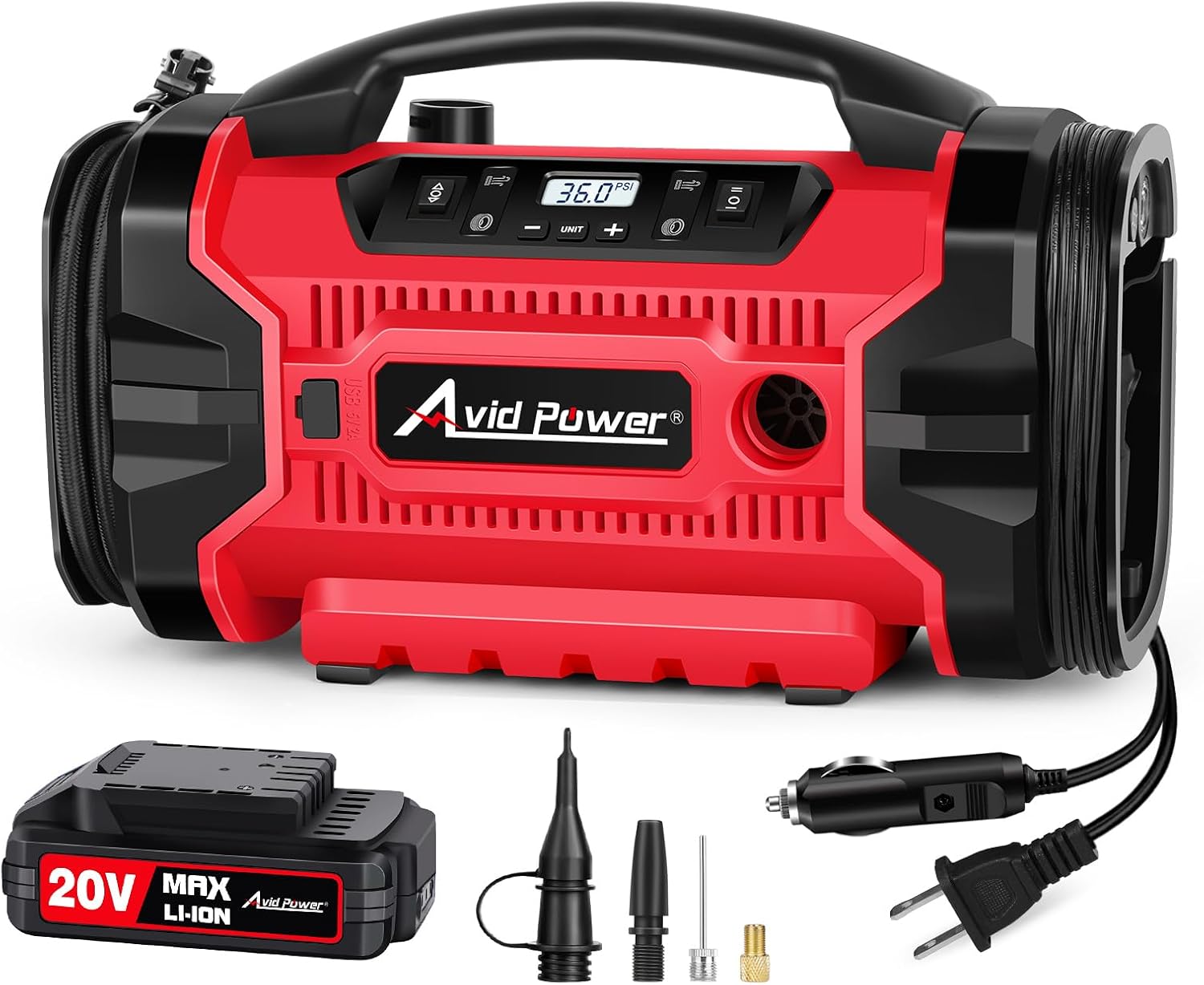 Triple Power Tire Inflator - Inflate Anywhere Fast! – GearMustHave