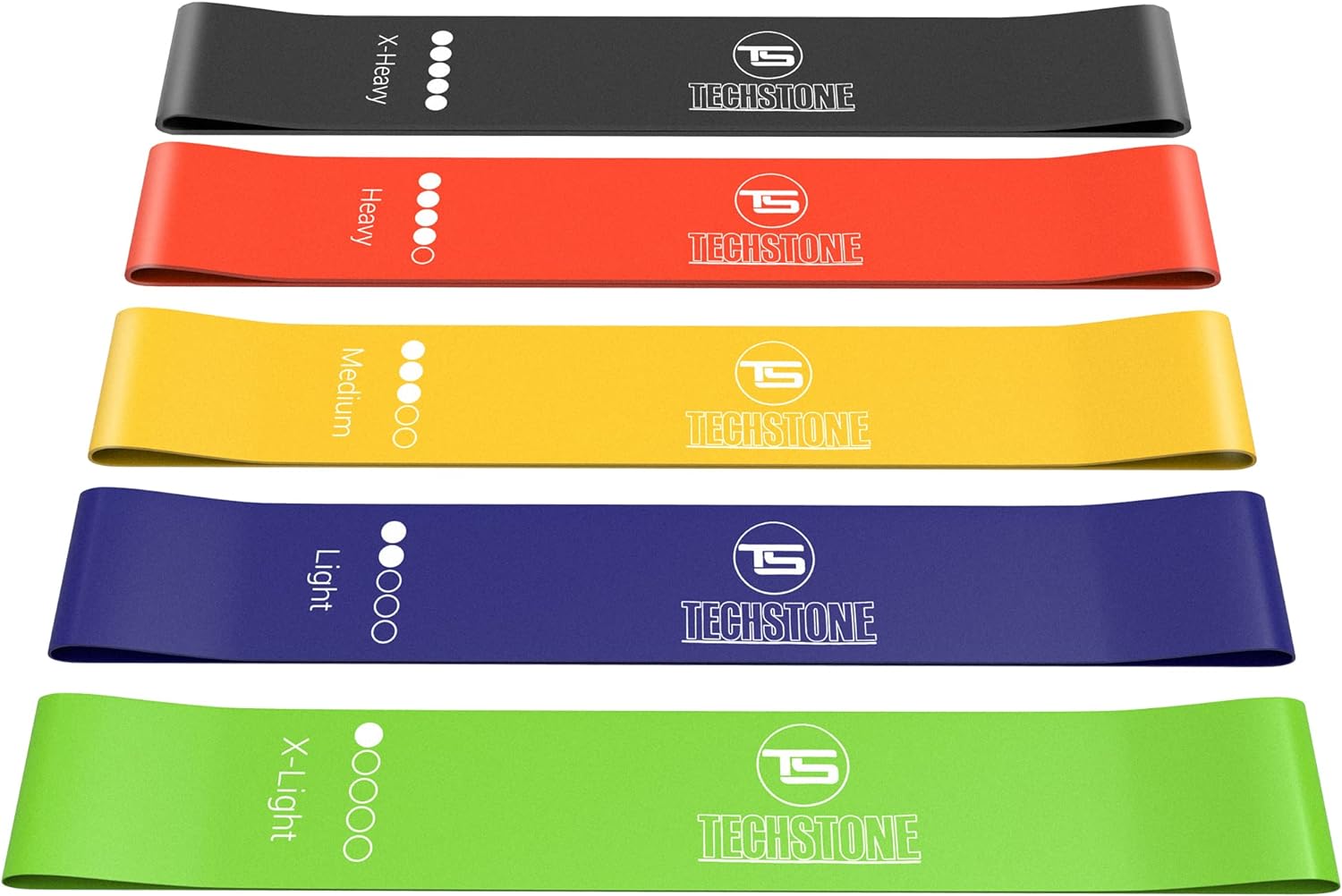 TechStone Resistance Bands Set - 5 Levels for Home Gym – GearMustHave