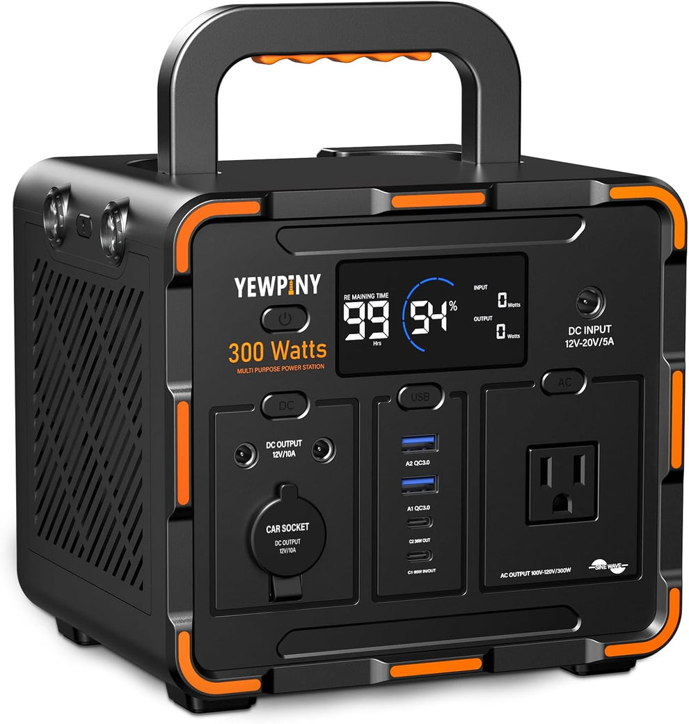 EM300 Solar Generator: 65W Fast Charging Power – GearMustHave