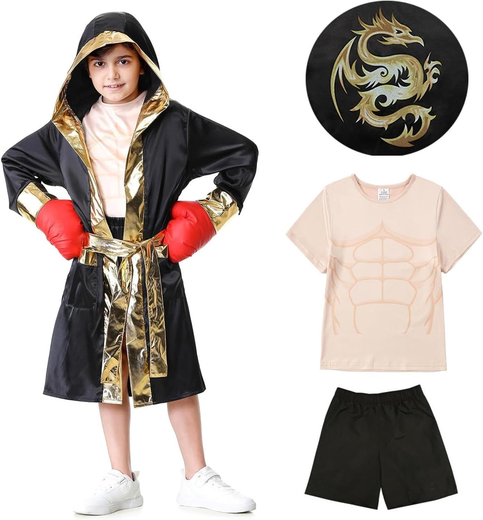 Kid's Boxing Costume Set for Heroic Cosplay – GearMustHave