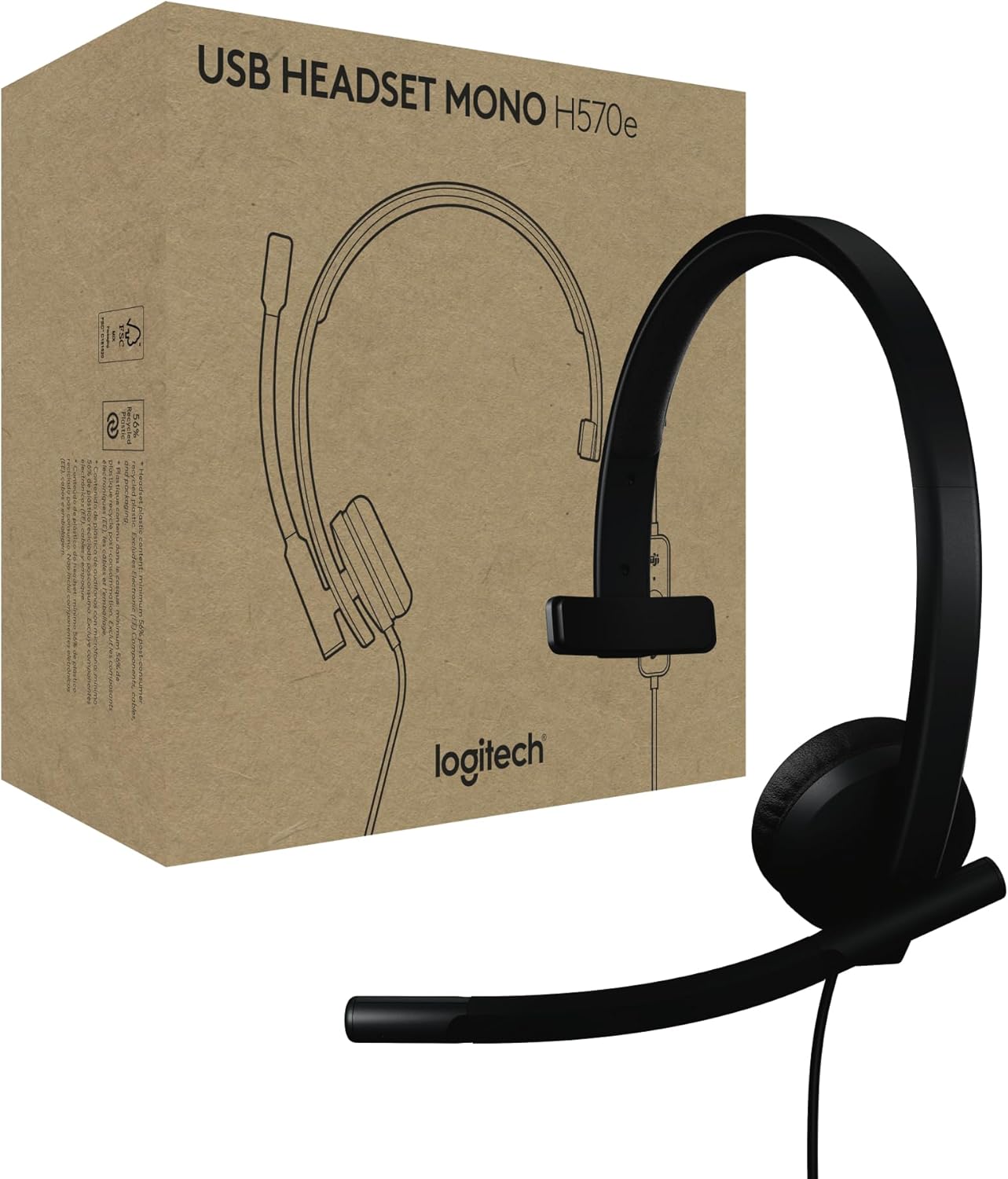 Logitech H570e USB Headset: Crystal Clear Calls – GearMustHave
