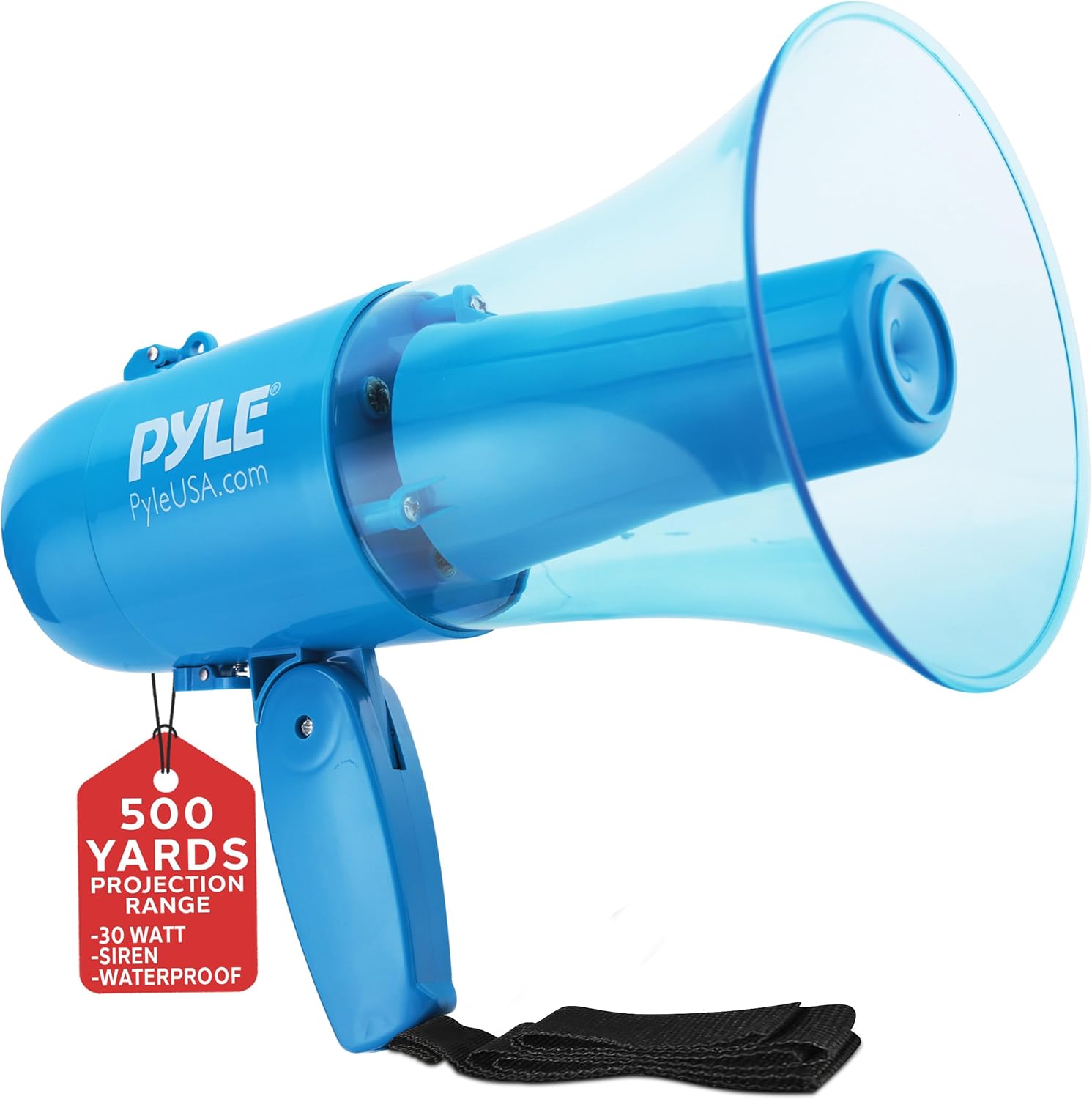 Pyle 30W Megaphone Siren: Rechargeable Power! – GearMustHave