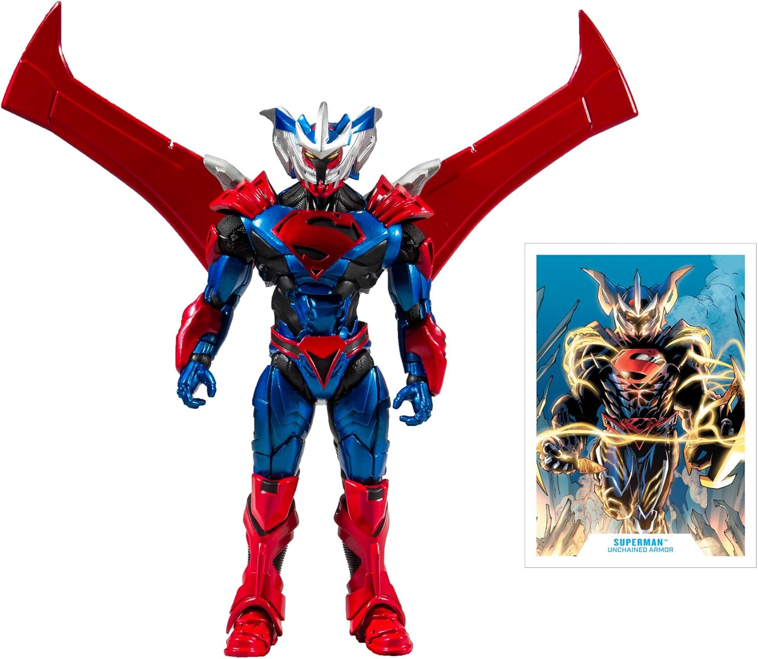 DC Multiverse Superman Action Figure - Unleash Unchained Power ...