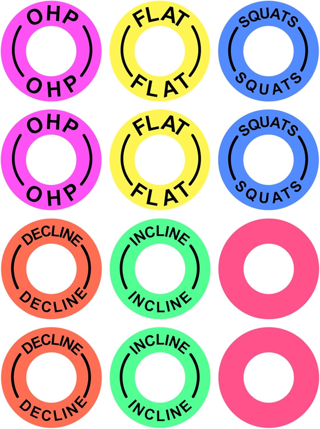 Power Squat Rack Magnets - Max Lift Reminder Rings – GearMustHave