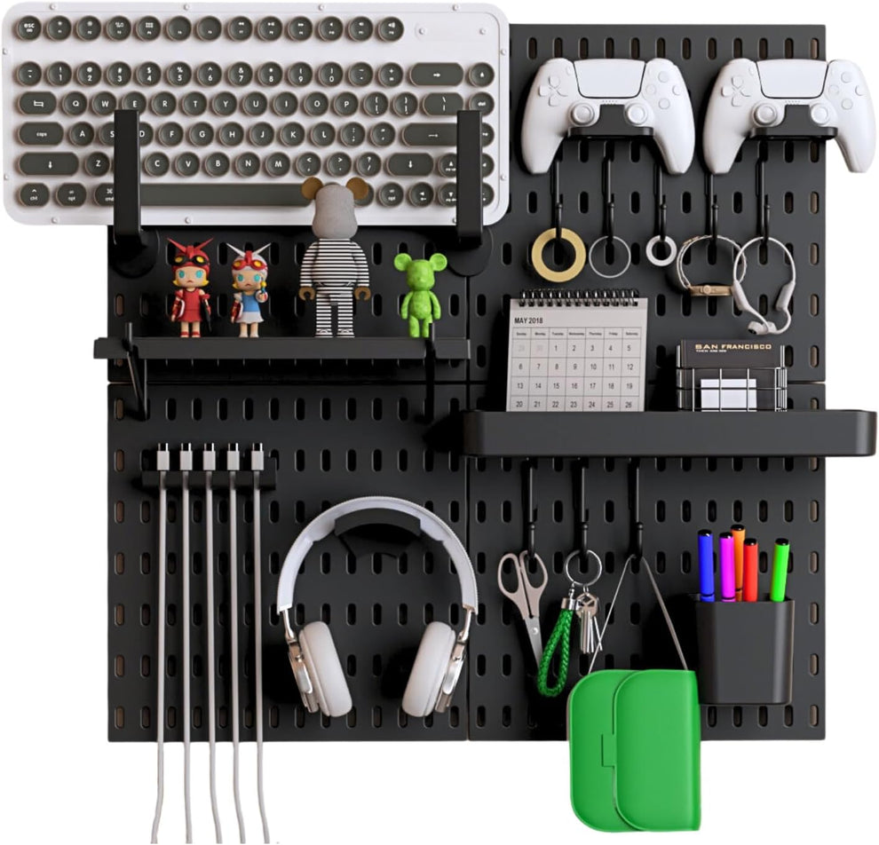 Gaming Setup Organizer Kit: Keepo Pegboard Combo – GearMustHave