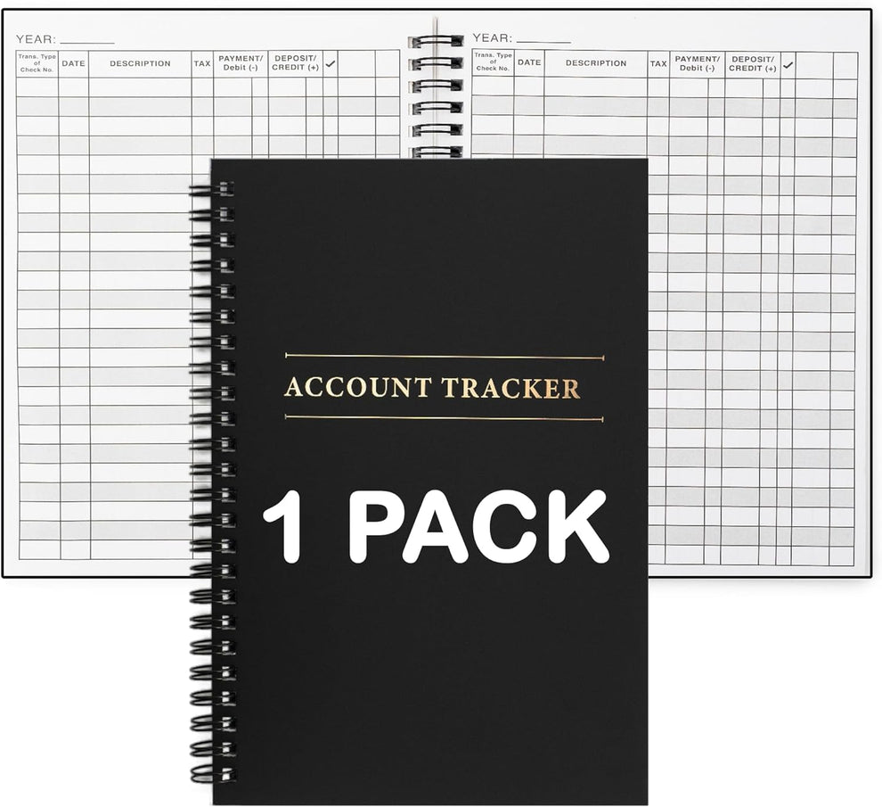1 Pack Expense Tracker Ledger Book - Master Your Budget – GearMustHave