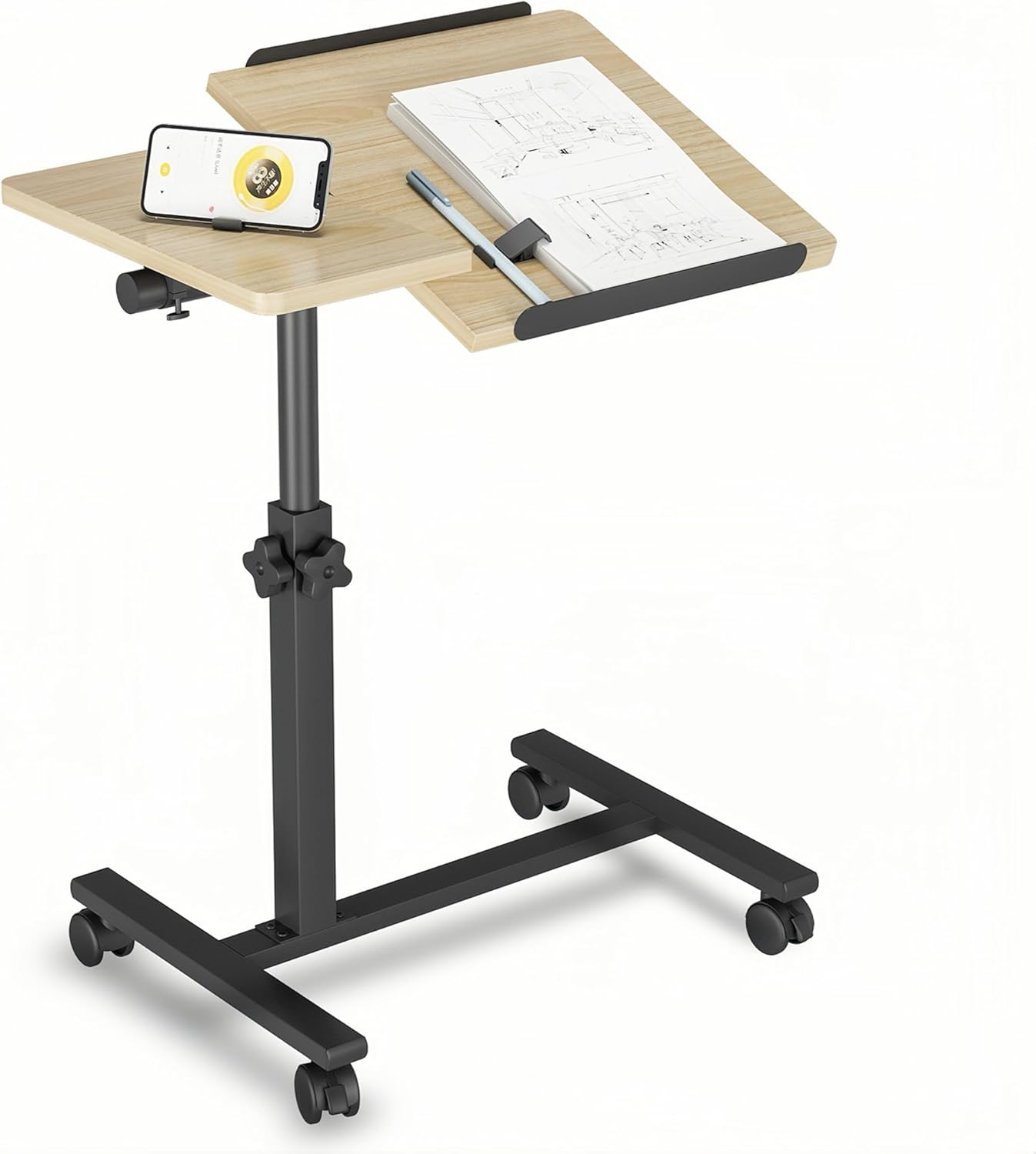 Adjustable Tilting Overbed Table: Ultimate Ergonomic Comfort ...