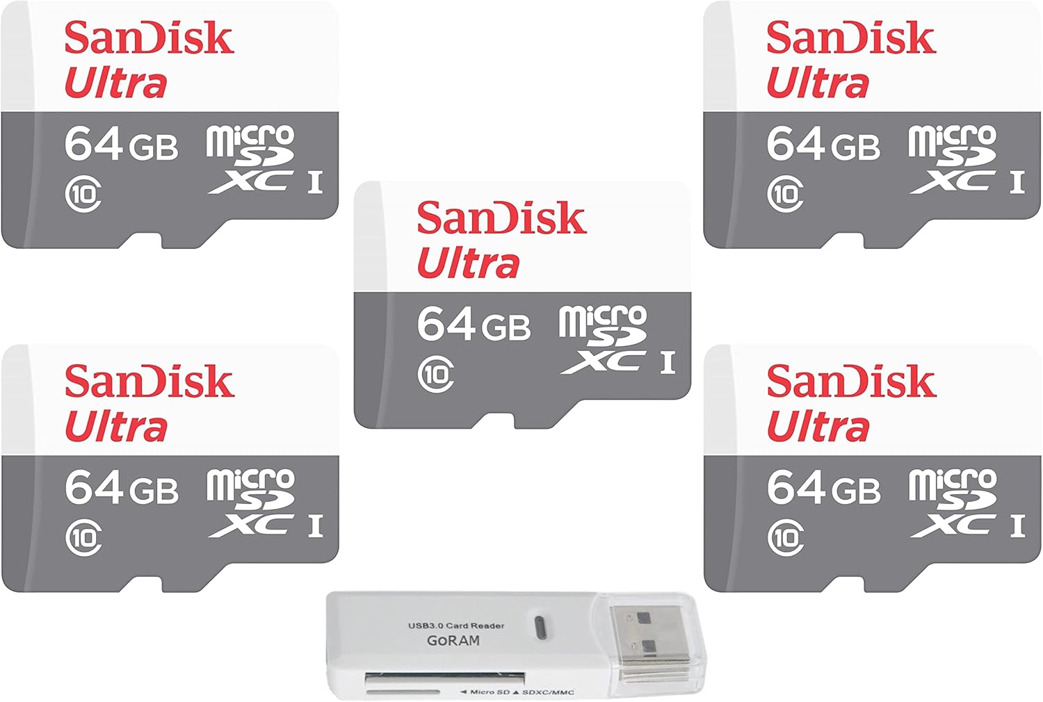Boost Your Device Storage: SanDisk 64GB Ultra (5 Pack) – GearMustHave