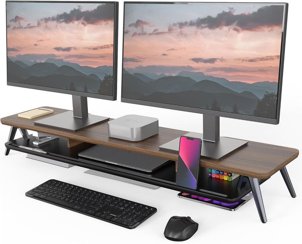 Organize Your Workspace with Fenge Dual Monitor Stand – GearMustHave