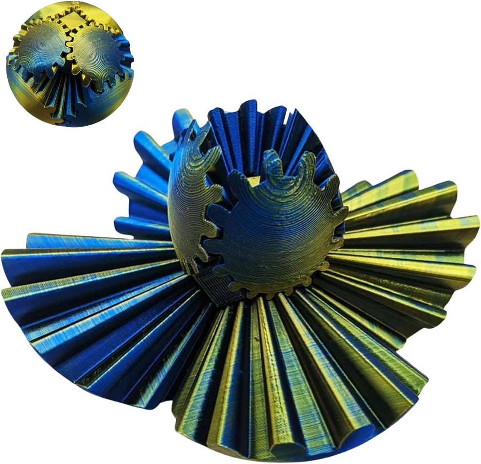 Stress-Relief Gear Ball Fidget Toy - Sensory Aid – GearMustHave