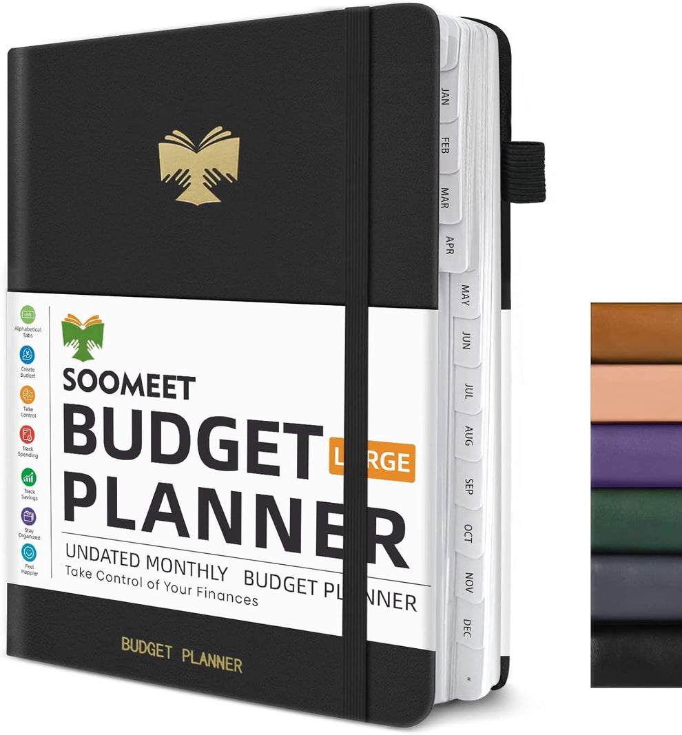 Large Budget Planner with Tabs - Control Your Money! – GearMustHave