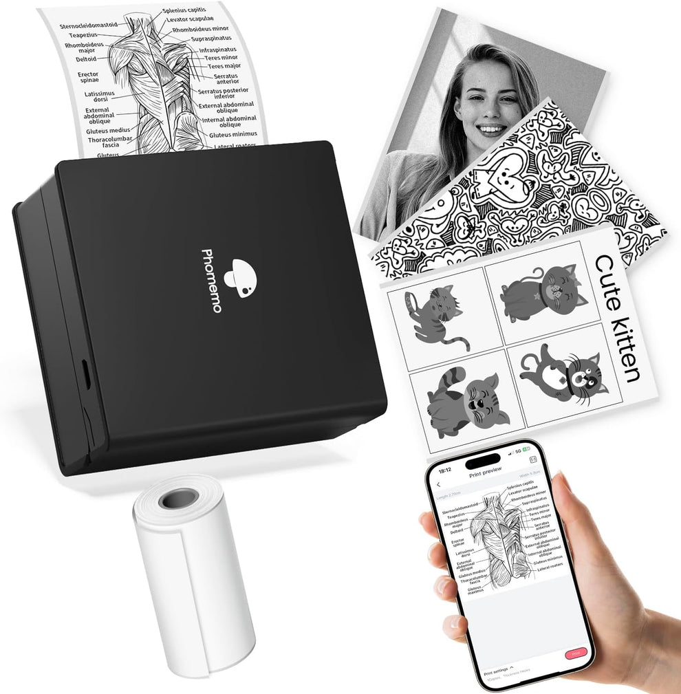 Phomemo Mini Thermal Printer: Print Anywhere! – GearMustHave