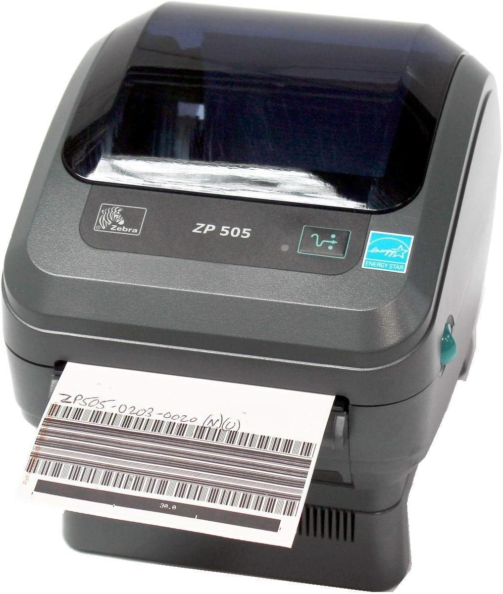 Zebra ZP505 Thermal Label Printer - Fast Ethernet Connectivity ...