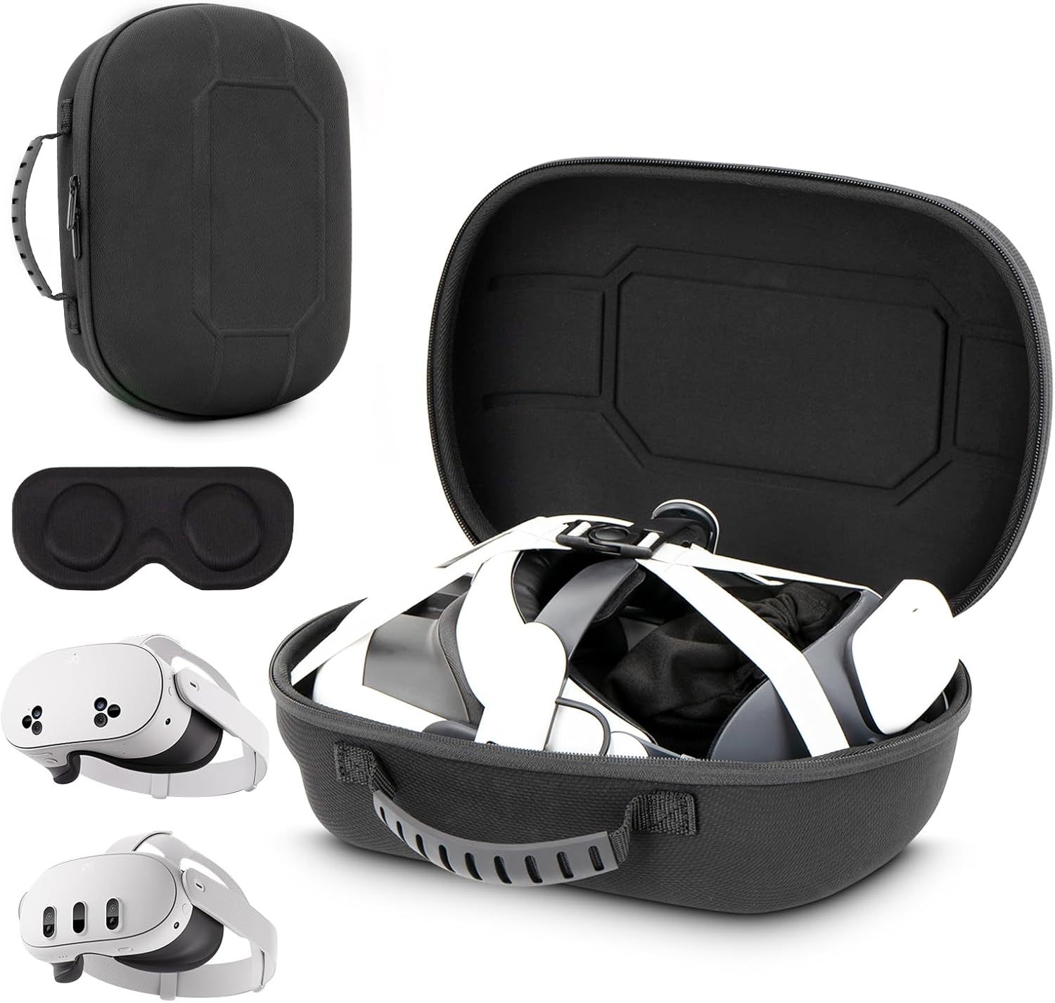 Protective Travel Case for Meta Quest 3S/2 VR Headset – GearMustHave