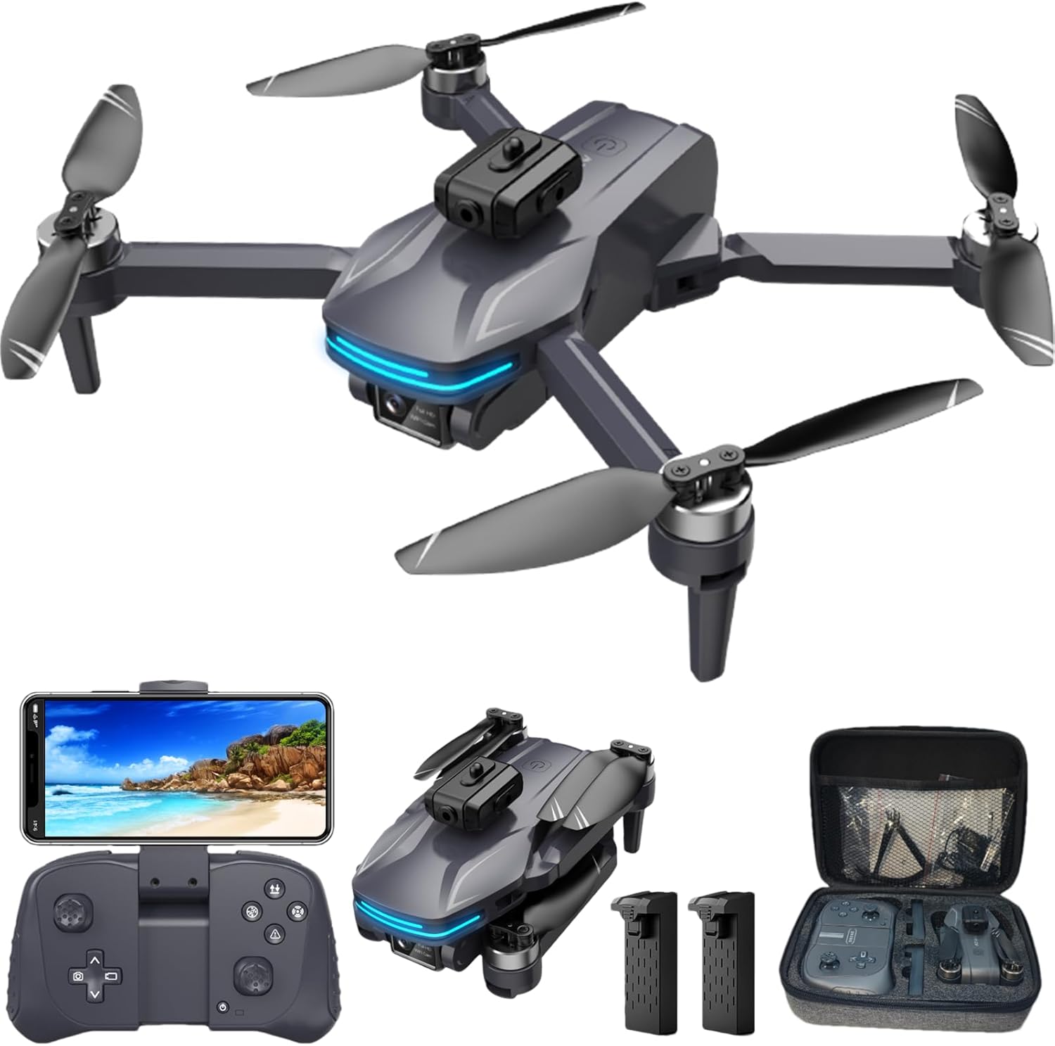 Ultimate FPV Drone: Stunning 1080P Camera & Easy Controls! – GearMustHave