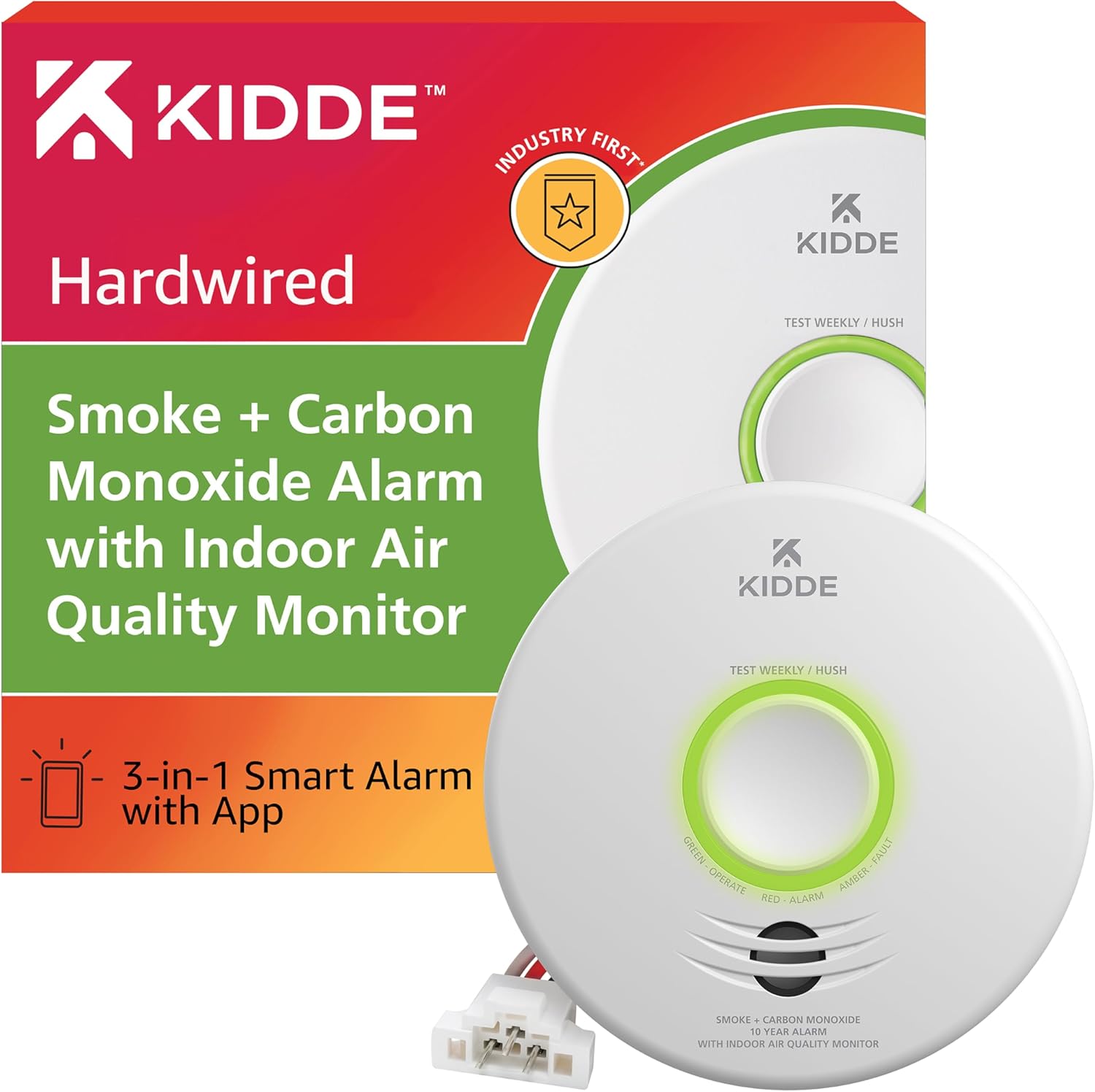 Kidde Smart Smoke & CO Detector, WiFi, Alexa, Voice Alerts – GearMustHave