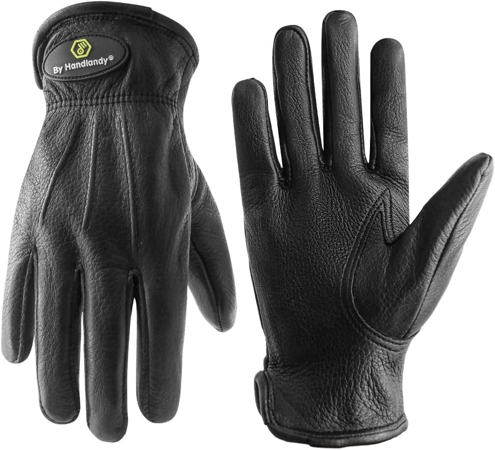 HLDD HANDLANDY Adjustable Leather Work Gloves – GearMustHave