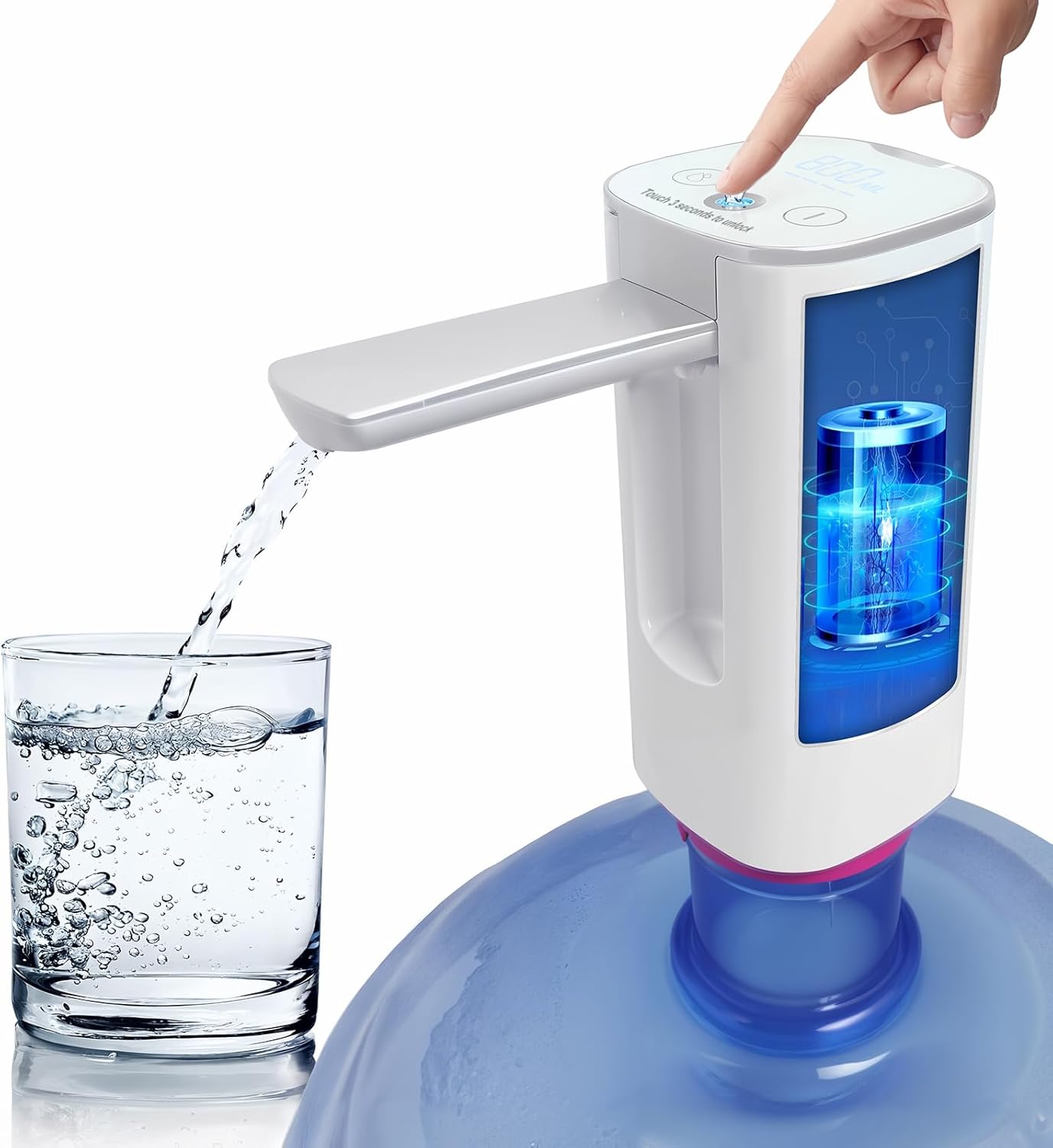 Portable Electric Water Pump: Easy Hydration Anywhere! – GearMustHave