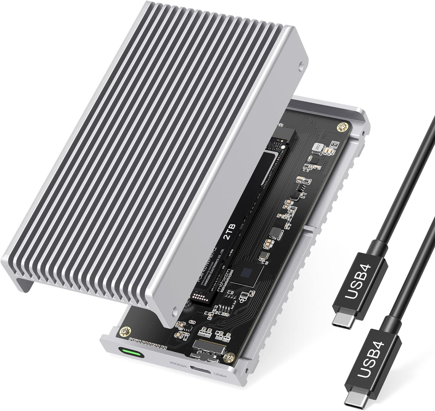 Ultra-Fast, Silent 40Gbps NVMe Enclosure – GearMustHave
