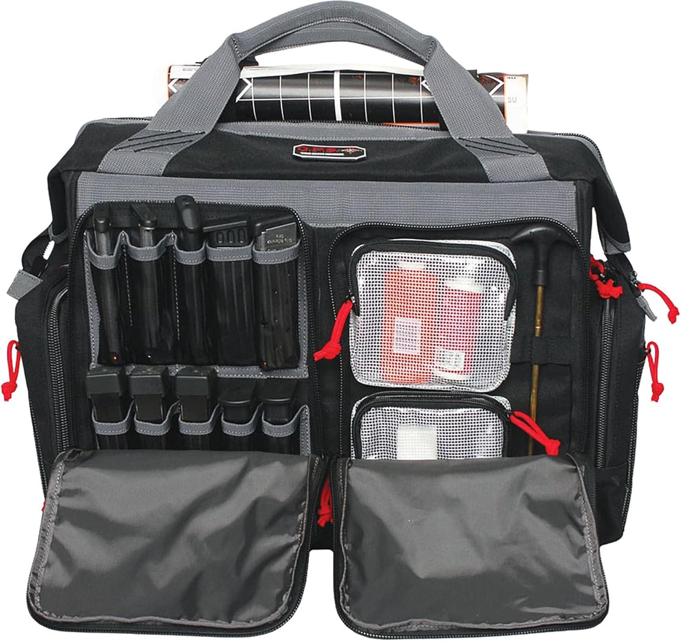 G.P.S. Rolling Range Bag with Lockable Zippers - Secure Storage ...
